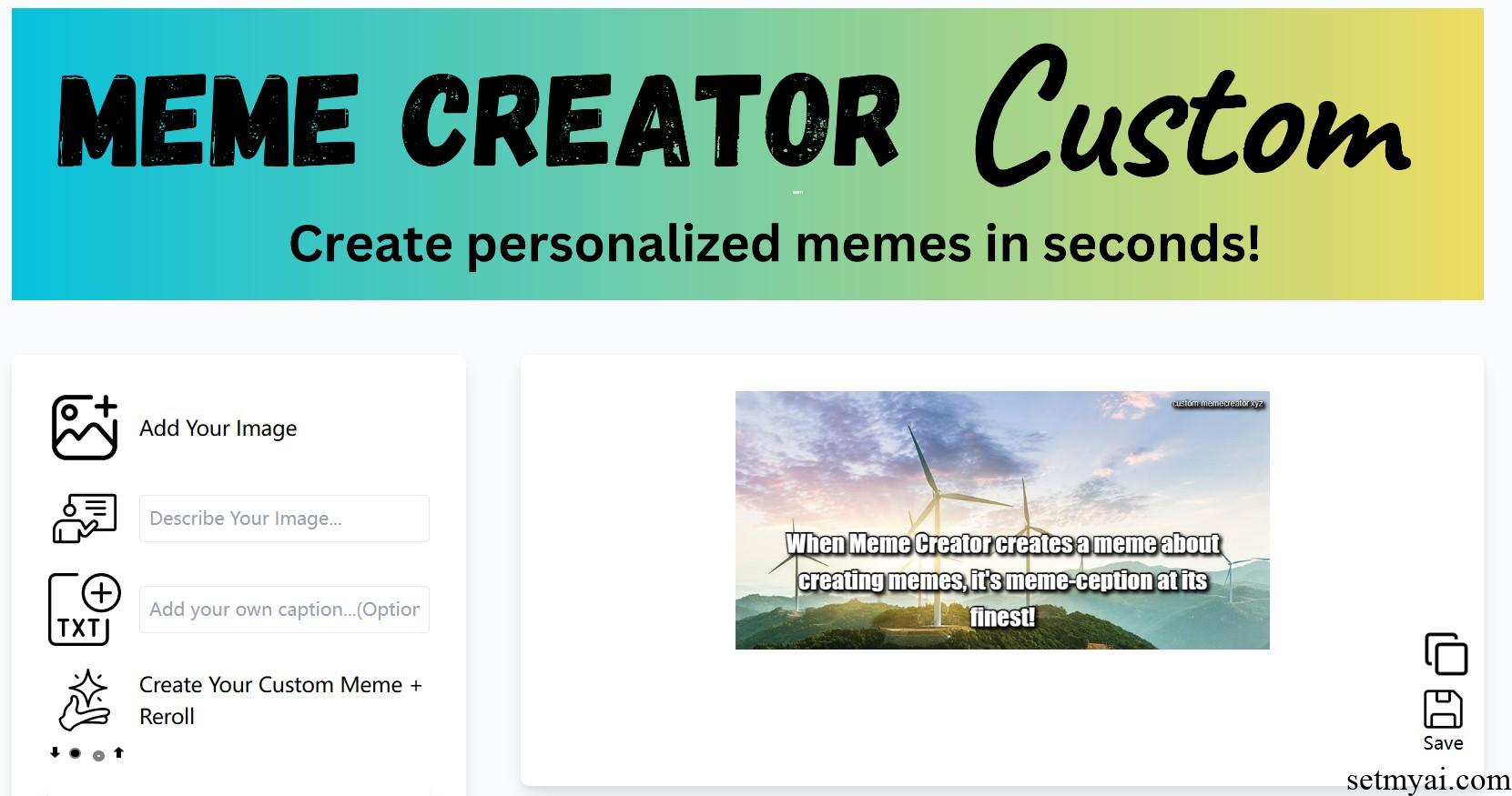 Meme Creator an AI Meme Image Generation Tool - AI Tools Navigation